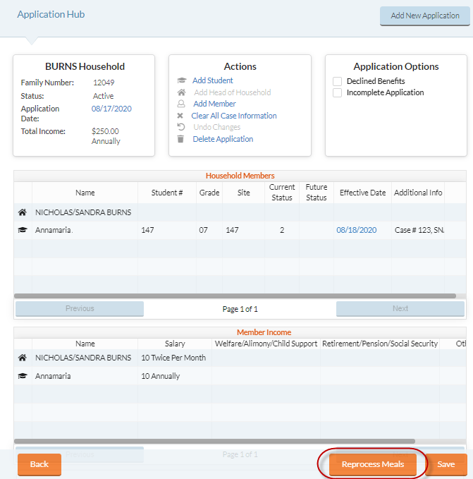 Reprocess Transactions